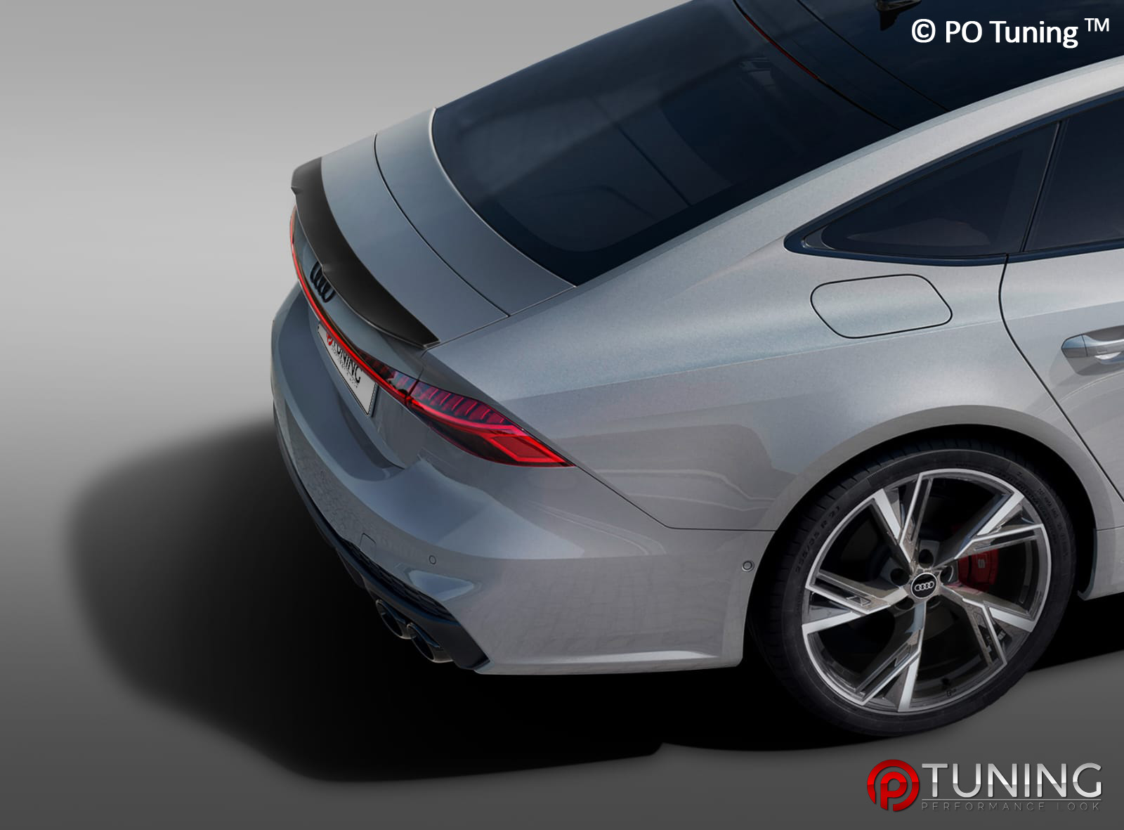 Audi A7 S7 RS7 ( C8 ) 2017-2019 Heckspoiler - PO Tuning performance look