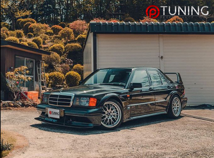 Mercedes Benz 190E W201 Widebody Kit - PO Tuning performance look